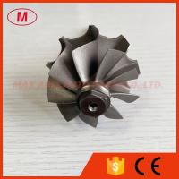China TD04LR reverse  41.2X47.2mm 9 blades turbo wheel/ turbine shaft&wheel for sale