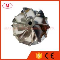 China B03G reverse 6+6 blades 57.00/71.00mm high performance turbo milling/aluminum 2618/billet compressor wheel for sale