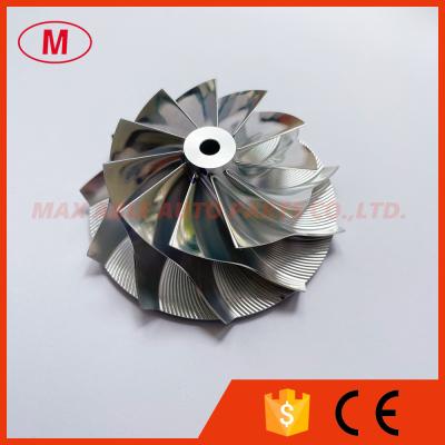 China K04 50.00/66.00mm 11+0 blades high performance Turbocharger milling/aluminum 2618/billet compressor wheel for sale