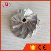 China TD05H 18G reverse 50.39/68.01mm 7+7blades high performance LEP style turbo milling/aluminum 2618/billet compressor wheel for 49378-01520 for sale