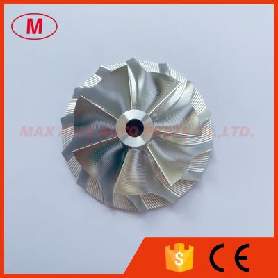 China TD05H 18G 50.39/68.01mm 7+7 blades forward point milling turbo milling/aluminum 2618/billet compressor wheel for 49378-0 for sale