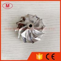 China GTA15-25 43.41/56.02mm 6+6 blades high performance turbo milling/aluminum 2618/billet compressor wheel for sale