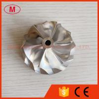 China GT35 Forward 56.66/73.00mm 6+6 Blades Turbocharger Milling/aluminum 2618/billet Compressor Wheel for sale