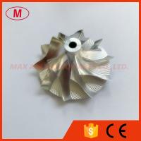 China RHF3 31.00/46.00mm 5+5 Blades High Performance Turbocharger Milling/aluminum 2618/billet Compressor Wheel for sale