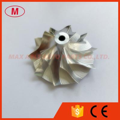 China RHF3 31.00/46.00mm 5+5 Blades High Performance Turbocharger Milling/aluminum 2618/billet Compressor Wheel for sale