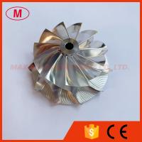 China K16 forward 49.60/62.00mm 11+0 Blades High Performance Turbo Milling/aluminum 2618/billet Compressor Wheel for M2 E:N55B30A/N55 for sale