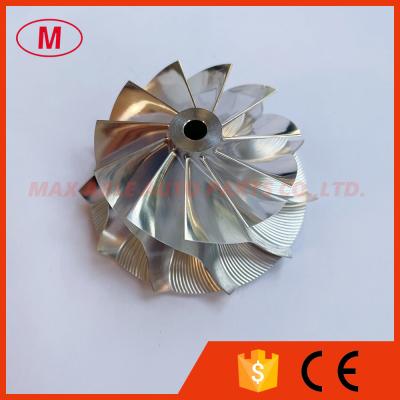 China K16 forward 49.60/62.00mm 11+0 Blades High Performance Turbo Milling/aluminum 2618/billet Compressor Wheel for M2 E:N55B30A/N55 for sale
