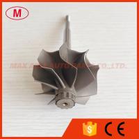 China GT2860R 9 blades 46.95/53.7mm 103mm ball bearing turbine shaft /turbine wheel/turbo wheel for sale
