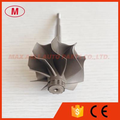 China GT2860R 9 blades 46.95/53.7mm 103mm ball bearing turbine shaft /turbine wheel/turbo wheel for sale