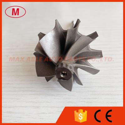 China TD04LR reverse  41.2X47.2mm 5+5 blades turbo wheel/ turbine shaft&wheel for sale