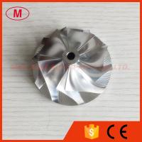 China CT20B 48.04/68.00mm 5+5 Blades turbo aluminum 2618/milling/billet compressor wheel for TOYOTA for sale