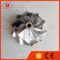 China CT26 48.04/68.00mm 5+5 Blades high performance turbo billet/aluminum 2618/milling compressor wheel for TOYOTA for sale