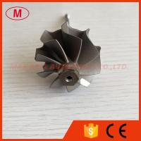 China GT18 704580-0001/704580-0016 39.75/44.30mm 9 blades turbocharger turbo wheel/ turbine Shaf for sale