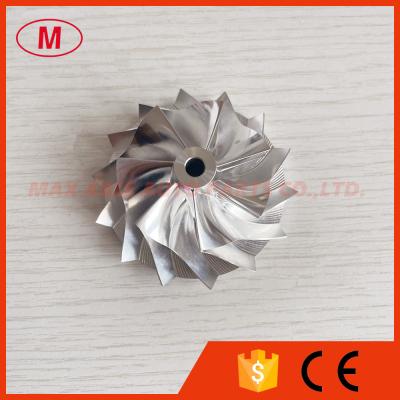 China TD04HL 15T 1401-404-426 49189-43500 42.00/56.02mm 7+7blades Turbocharger milling/aluminum 2618 /Billet compressor wheel for 49189-00560, 49189-00570, 49189-00580, 49189-00590, 49189-01700,49189-01800, for sale