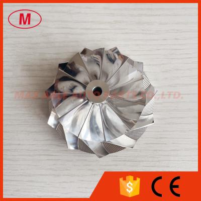 China GT15-25 54.10/71.40mm 11+0 Blades Turbo Aluminum 2618 /milling/billet Compressor Wheel for sale