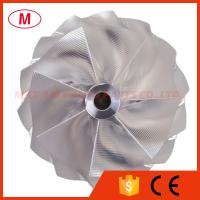 China G25-660 Forward 54.28/67.40mm 7+7Blades Point Milling Turbo Aluminum 2618/Milling/billet Compressor Wheel for 858161-5003S for sale