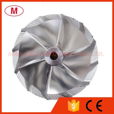 China KP39 40.04/52.00mm 6+6 Blades point milling Turbo Milling/aluminum 2618/billet Compressor Wheel for sale