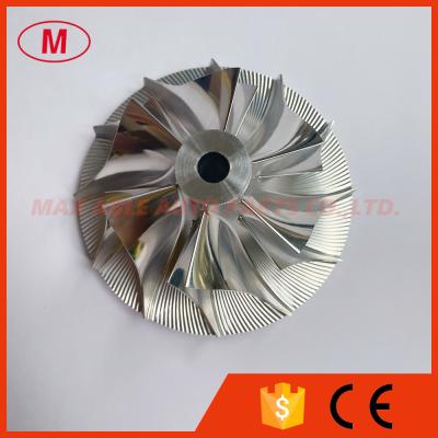 China TD45 447439-0015 60.96/90.02mm 6+6 Blades Turbo Milling/aluminum 2618/billet Compressor Wheel for 466559-0006/ 479002-0001/2 CHRA:441398-0112/0117 for sale
