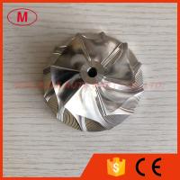 China GT3076 54.97/76.13mm 6+6 blades 467756-0004 Turbocharger Billet/milling/aluminum 2618 compressor wheel for racing for sale