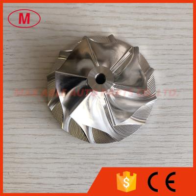 China GT3076 54.97/76.13mm 6+6 blades 467756-0004 Turbocharger Billet/milling/aluminum 2618 compressor wheel for racing for sale