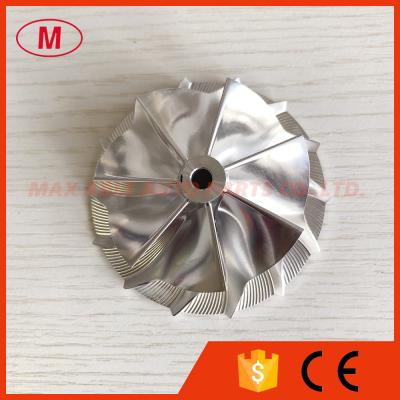 China RHF5 reverse 54.50/70.00mm 7+7 blades High performance Turbo milling/aluminum 2618/billet compressor wheel for sale