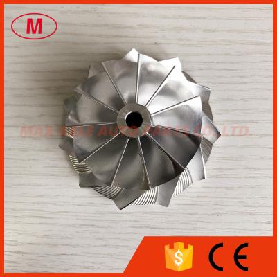 China TD05H reverse 54.06/71.40mm 11+0 blades high performance Turbocharger Billet/milling/aluminum 2618 compressor wheel for sale