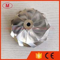 China GTX3076 GEN ll point milling 58.23/76.43mm 9+0 blades bore:6.00 turbo milling/aluminum 2618/billet compressor wheel for sale