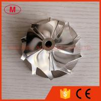 China TD07S 55.96/78mm 5+5 blades high performace design Turbocharger Billet/aluminum 2618/milling compressor wheel for sale
