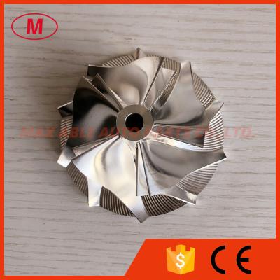 China TD07S 55.96/78mm 5+5 blades high performace design Turbocharger Billet/aluminum 2618/milling compressor wheel for sale