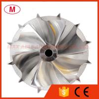 China GTA4508 80.00/108.04m 6+6 Blades Turbo Milling/aluminum 2618 /billet Compressor Wheel for sale