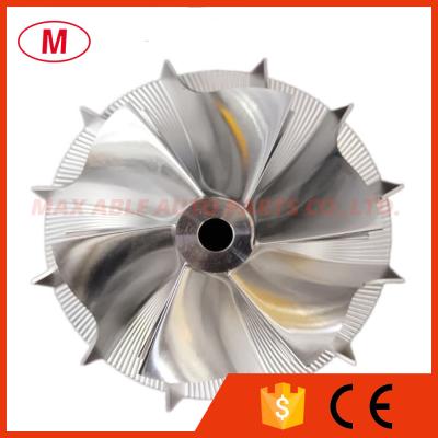 China GTA4508 80.00/108.04m 6+6 Blades Turbo Milling/aluminum 2618 /billet Compressor Wheel for sale