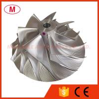China HX50 68.55/99.01mm 7+7 blades milling/aluminum 2618/billet compressor wheel for sale