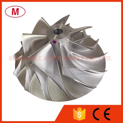 China HX50 68.55/99.01mm 7+7 blades milling/aluminum 2618/billet compressor wheel for sale