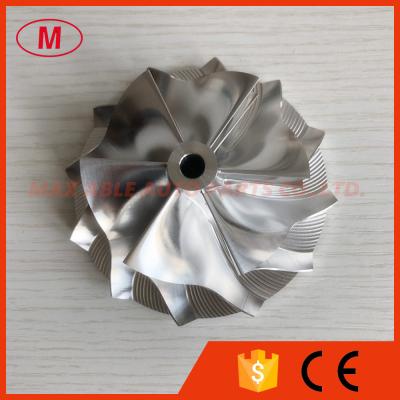 China TD07S  6+6 blade 65.00/87.00mm Turbocharger milling/aluminum 2618/billet compressor wheel for sale