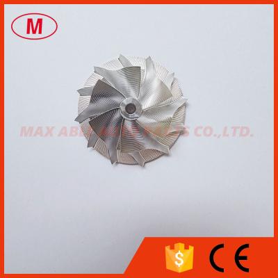 China CT16V 44.00/62.00mm 6+6 Blades Point Milling Performance Aluminum 2618/milling/billet Compressor Wheel for sale