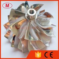 China GT47 90.00/120.00mm 7+7 Blades high performance Turbocharger Milling/aluminum 2618/billet Compressor Wheel for sale