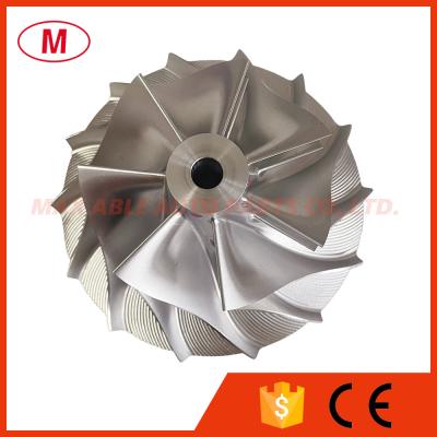 China HX50 68.55/99.01mm 7+7 Blades Turbo Milling/aluminum 2618/billet Compressor Wheel for sale