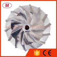 China GT5533 88.00/133.37mm 7+7blades turbo milling/aluminum 2618/billet compressor wheel Nose diameter:23.45mm for sale