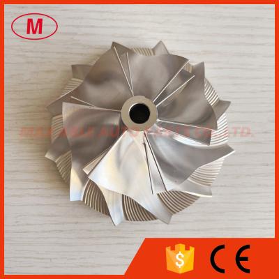 China T61 6+6 blades 62.80/88.00mm high performance turbocharger milling/aluminum 2618/billet compressor wheel for racing for sale