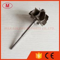 China GT3076R GTX3076R GTX3067R 55/60mm 9 blades ball bearing turbo turbine wheel shaft / turbine shaft&wheel g30 casting for sale