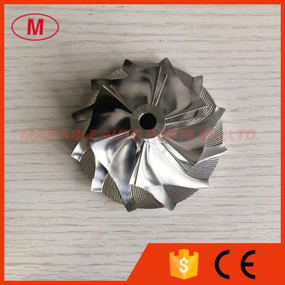 China TD05H 16G 48.30/68.01mm 6+6 blades 49178-01560 performance standard blade Turbo milling/billet compressor wheel for sale