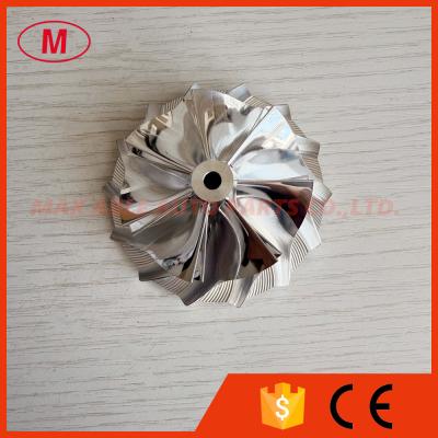 China K04 53.00/68.00mm 7+7 blades reverse turbo milling/aluminum 2618 /billet compressor wheel for sale