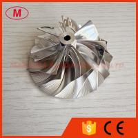 China K04 53.00/68.00mm 7+7 blades reverse turbo milling/aluminum 2618 /billet compressor wheel for sale