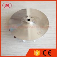 China K04 53.00/68.00mm 7+7 blades forward turbo milling/aluminum 2618/billet compressor wheel for sale