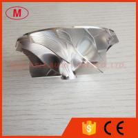 China K04 53.00/68.00mm 7+7 blades forward turbo milling/aluminum 2618/billet compressor wheel for sale