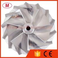 China GTX4202 6418-4 75.83/102.75mm 7+7blades turbocharger milling/aluminum 2618/billet compressor wheel for sale