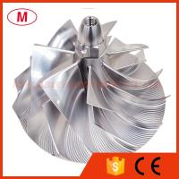 China GTX4202 6418-4 75.83/102.75mm 7+7blades turbocharger milling/aluminum 2618/billet compressor wheel for sale