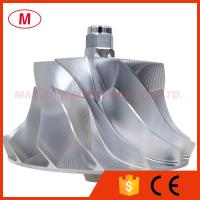 China GTX4202 6418-4 75.83/102.75mm 7+7blades high performance point milling turbocharger milling/aluminum 2618/billet compressor wheel for sale