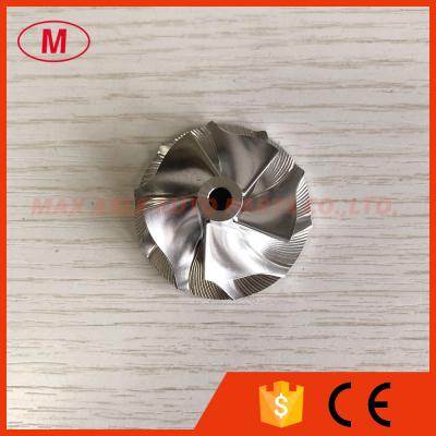 China RHF3 31.00/40.00mm 5+5 blades Turbocharger milling/aluminum 2618/billet compressor wheel for sale