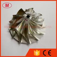 China T04S 62.30/86.15mm 7+7 blades High performance turbo aluminum 2618/milling/billet compressor wheel for racing for sale